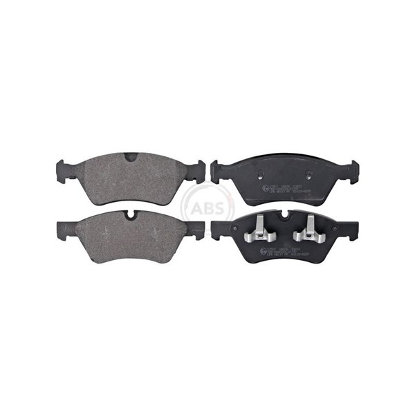 Bromsbeläggsats, Framaxel - MERCEDES-BENZ - OE 0004201105, 0004209704 ...