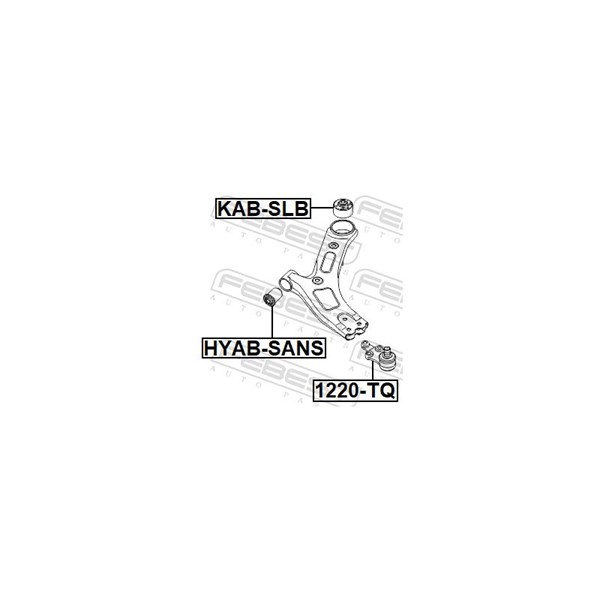 Kulled / Spindelled, Nedre framaxel - HYUNDAI,KIA - OE 54500-4D000 ...